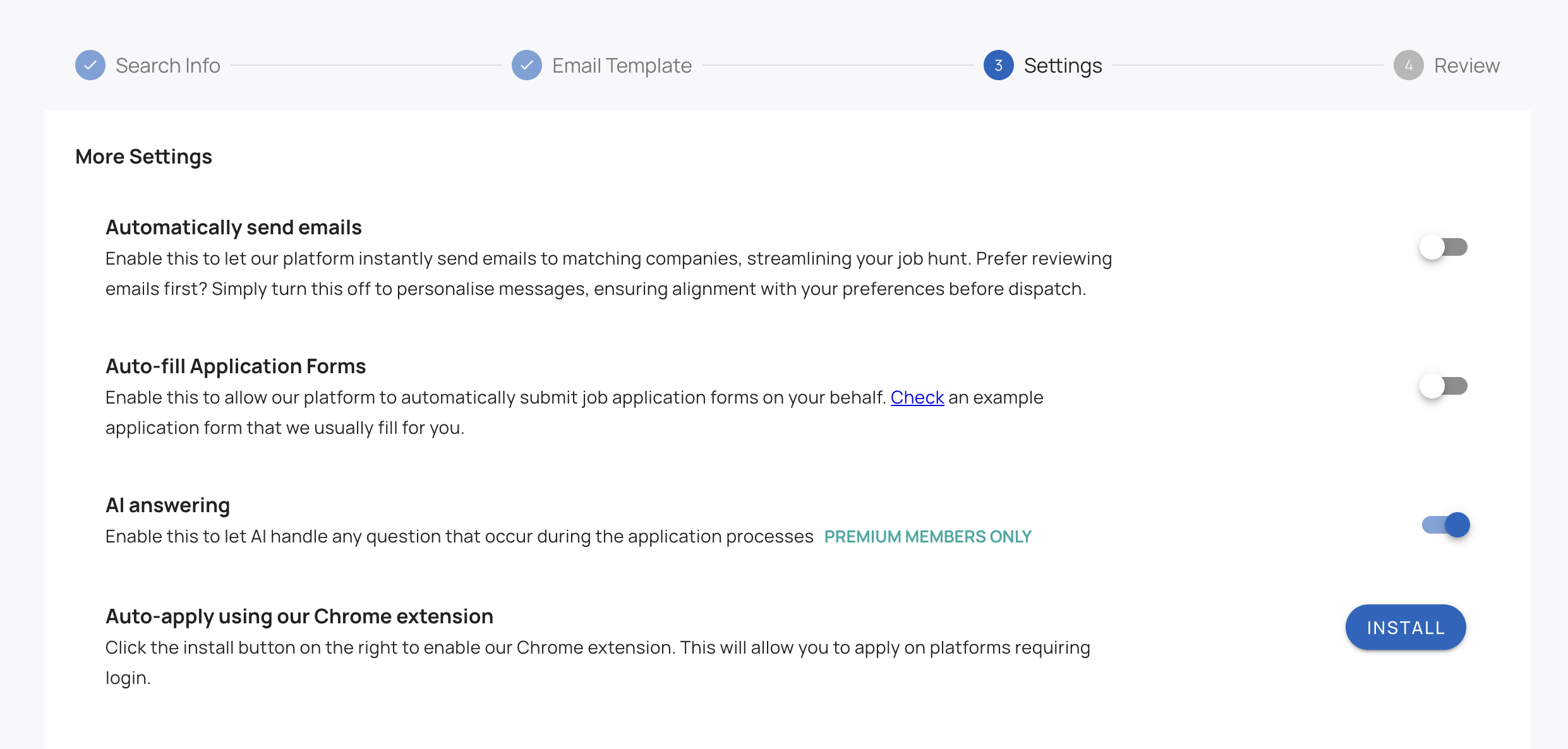 Linkedin Auto Apply Bot | Loopcv